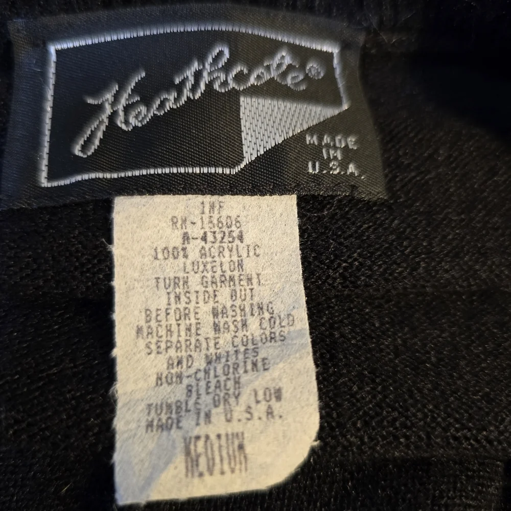 Heathcote | Sweaters | Classic Black Cardigan Sweater | Poshmark